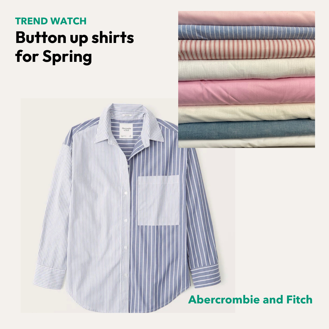 Trend Watch: buttons ups for Spring – Our Social Fabric